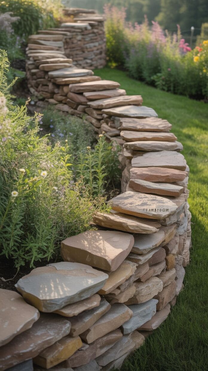 15+ Stunning Stone Fence Ideas to Transform Your Garden (2025)