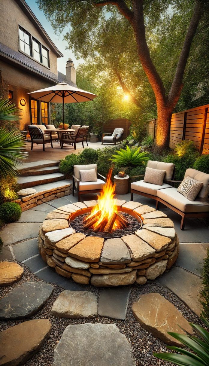 10 Stunning Stone Fire Pit Ideas That Will Transform Your Backyard (2024)