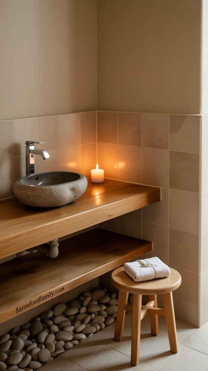 70+ Cozy Zen Bathroom Ideas to Create a Relaxing Oasis (2025)