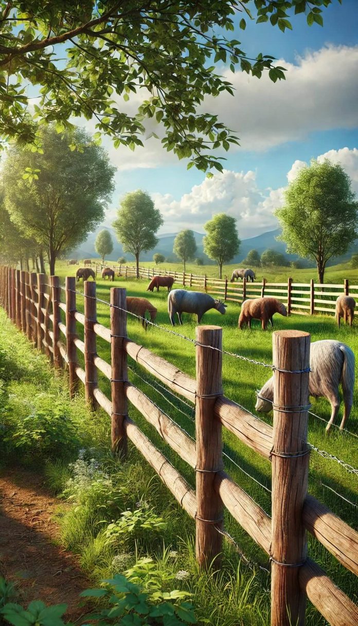 Rustic Yard Fence Ideas