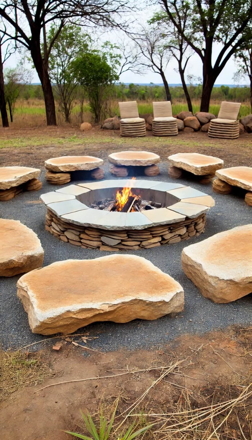 15 Stunning Rustic Fire Pit Ideas to Cozy Up Your Backyard (2024)