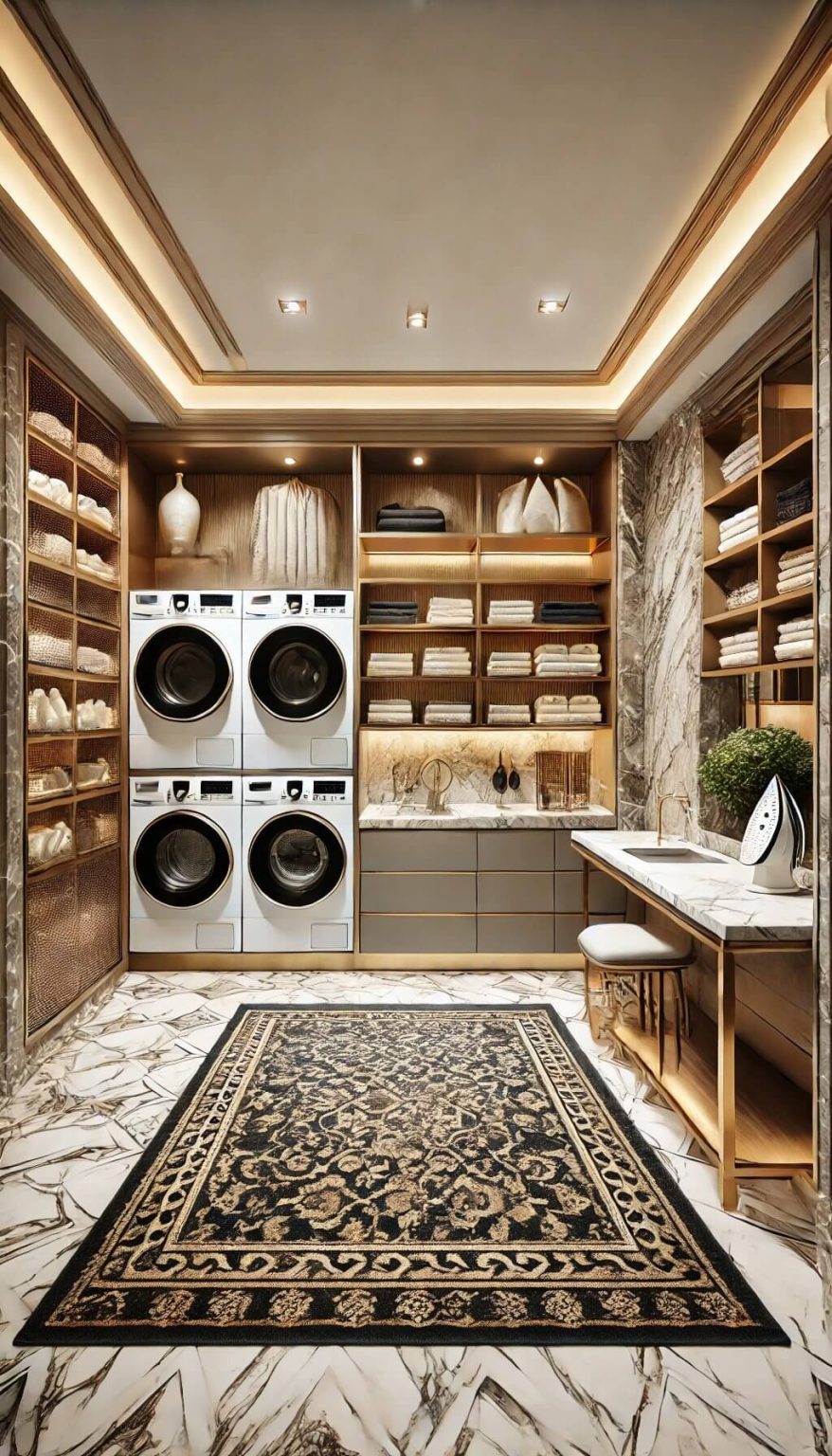 15 Genius Stacked Laundry Room Ideas to Maximize Space (2024)