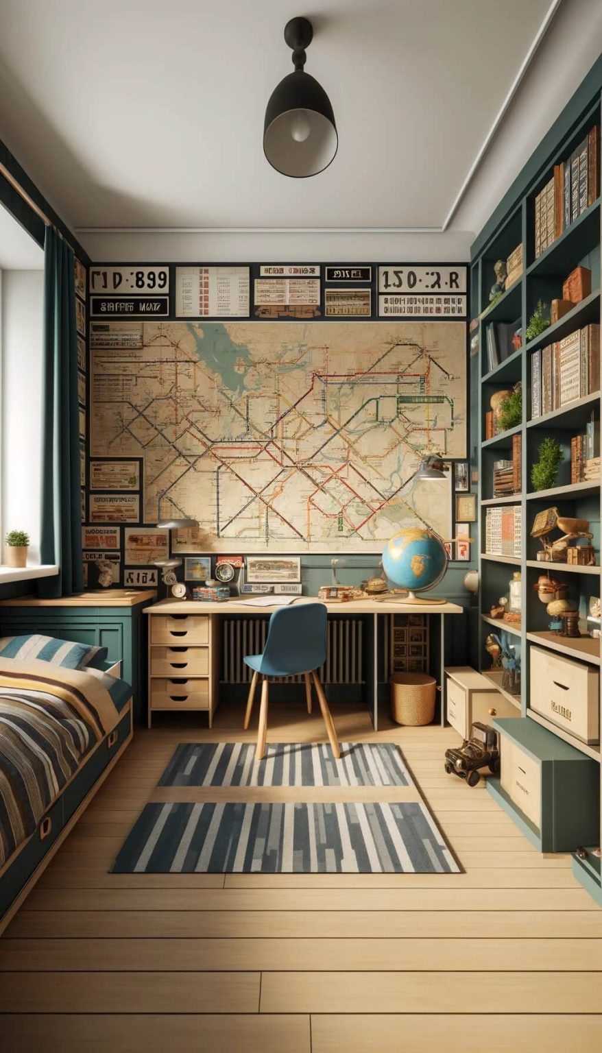 20+ Cool Train-Themed Boy's Room Ideas for Happy Kids (2024)
