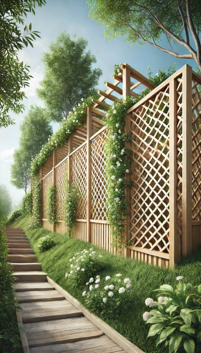 15 Brilliant Fence on Slope Ideas for a Stunning Yard Makeover (2024)