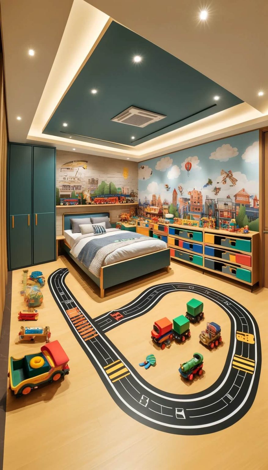 20+ Cool Train-Themed Boy's Room Ideas for Happy Kids (2024)