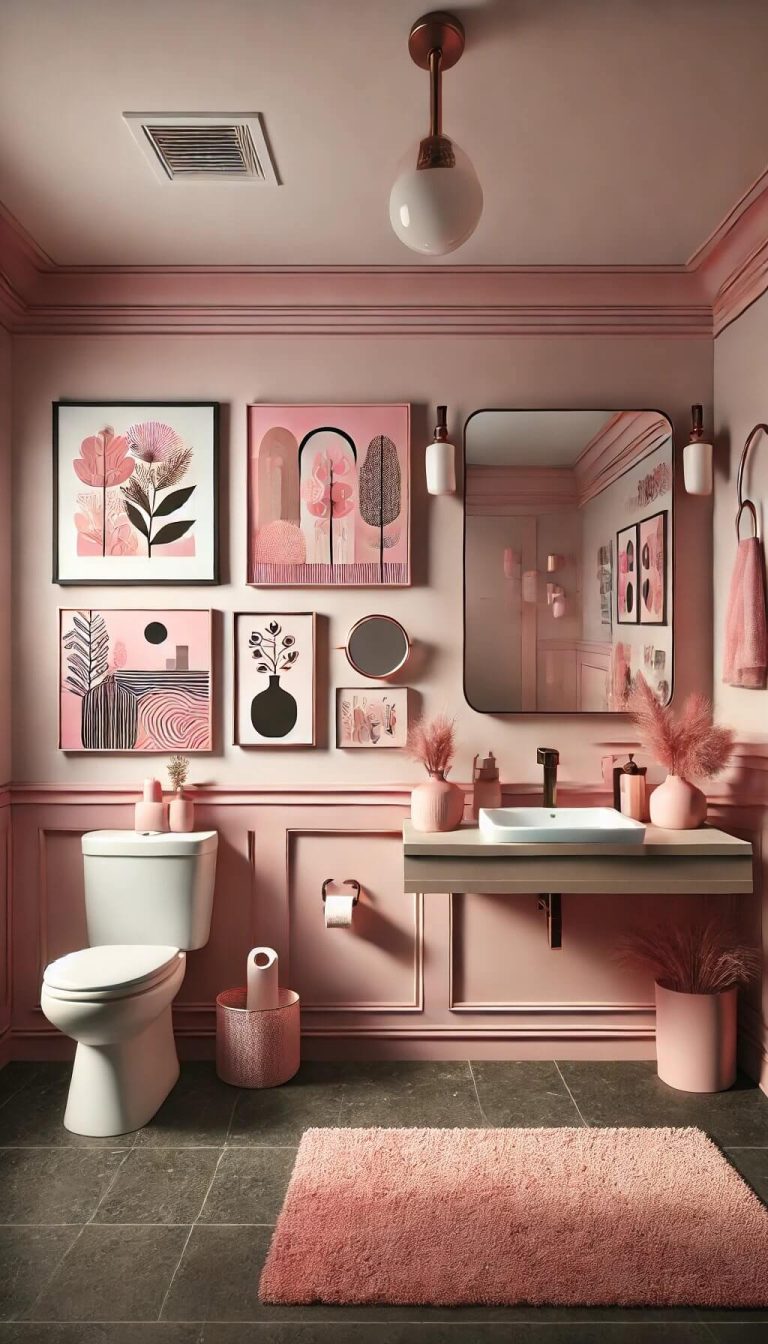 15 Chic Pink Bathroom Ideas for Instant Glam (2024)