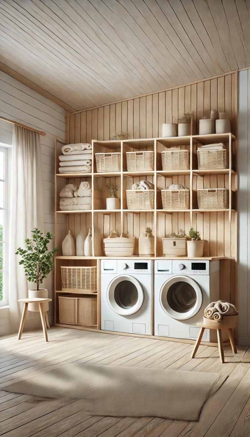 15 Genius Stacked Laundry Room Ideas to Maximize Space (2024)