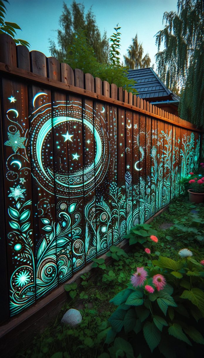 45 Creative Fence Lighting Ideas for a Magical Outdoor Space (2024)