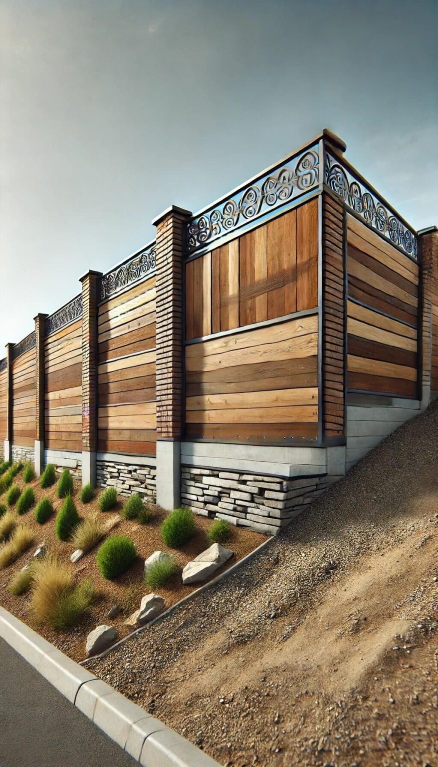 15 Brilliant Fence on Slope Ideas for a Stunning Yard Makeover (2024)