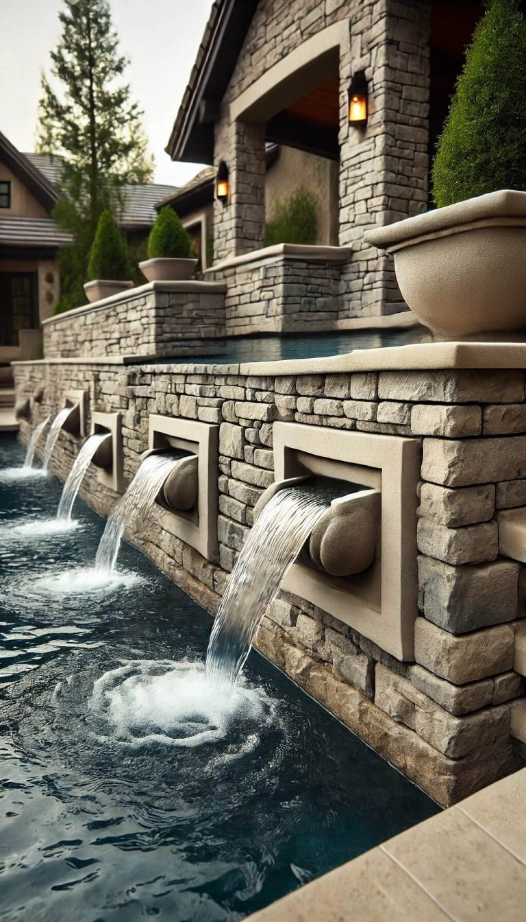 15 Stunning Pool Water Feature Ideas to Elevate Your Backyard (2024)