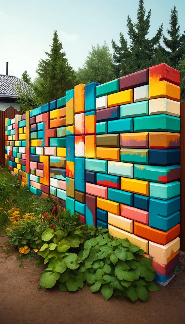 15+ Creative Cinder Block Fence Ideas for a Unique Yard (2024)
