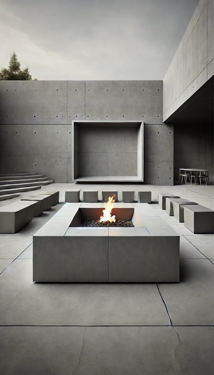 20+ Brilliant Concrete Fire Pit Ideas for Outdoor Enjoyment (2024)