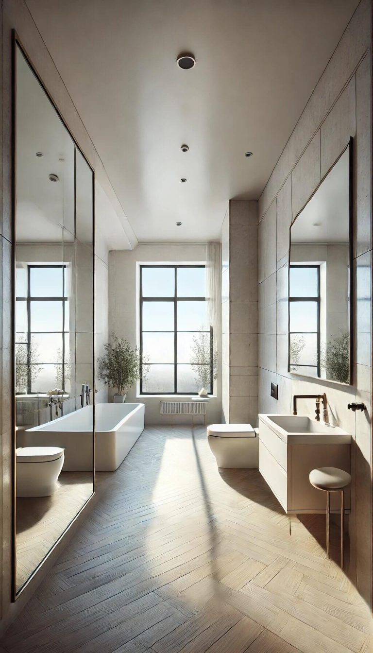 15 Brilliant Long and Narrow Bathroom Ideas That Maximize Space