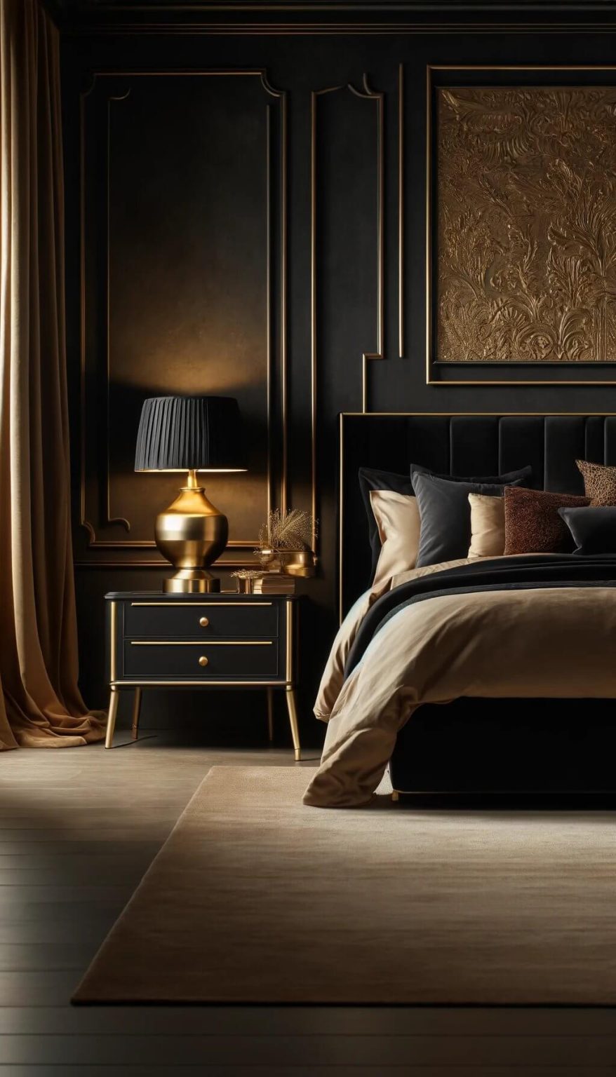 15+ Inspiring Nightstand Colors to Match Your Beige Bed (2024)