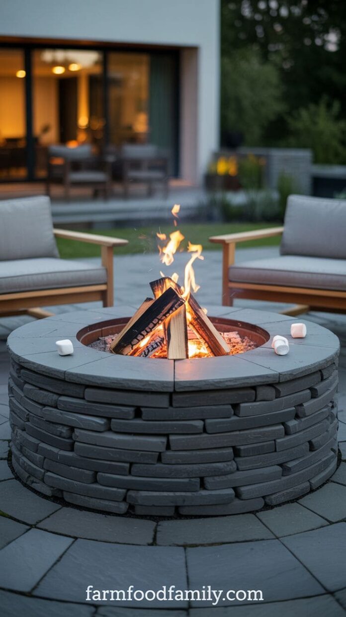 15 Stunning Rock Fire Pit Ideas to Transform Your Backyard (2026)
