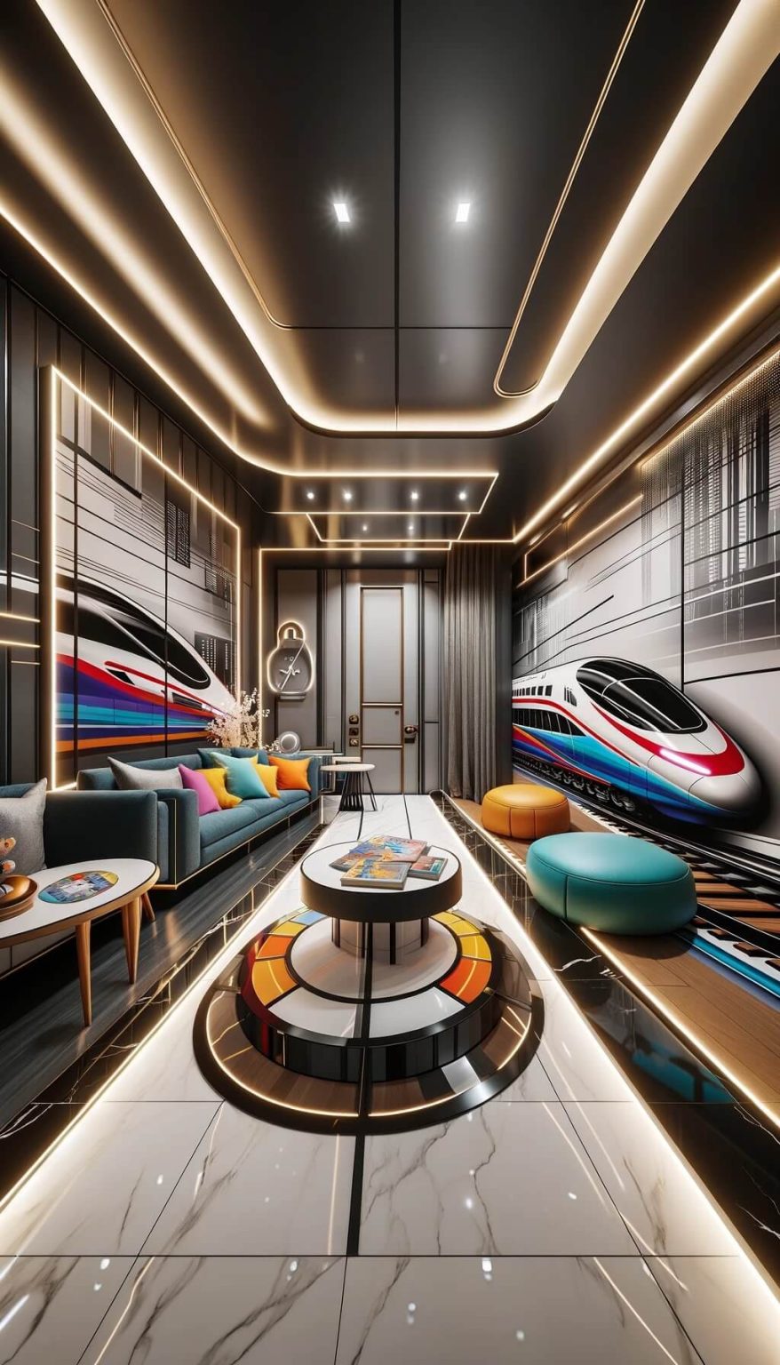 20+ Cool Train-Themed Boy's Room Ideas for Happy Kids (2024)