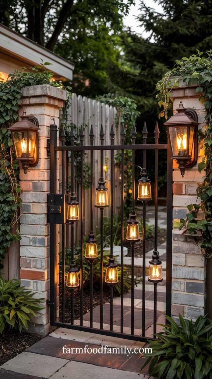 45 Creative Fence Lighting Ideas for a Magical Outdoor Space (2025)