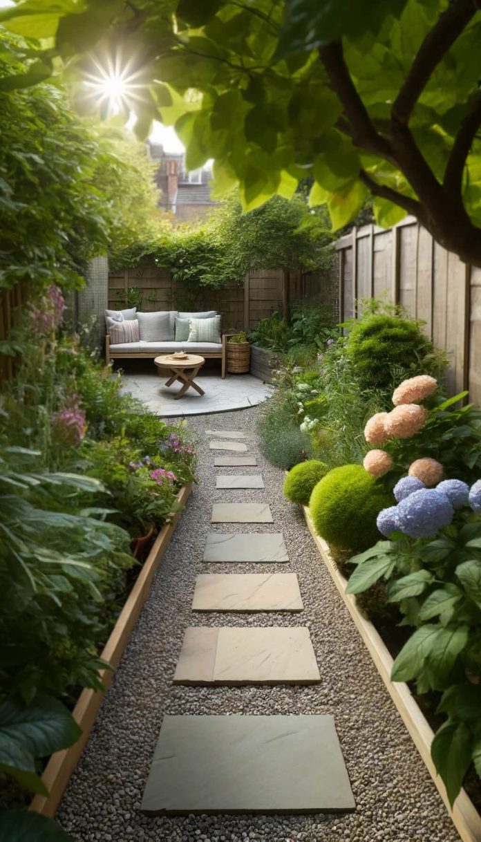 30+ Genius Narrow Backyard Ideas That Maximize Space (2024)