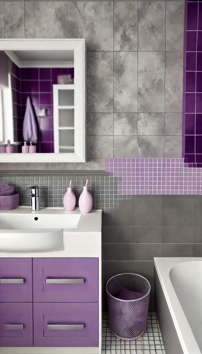 15+ Stunning Purple Bathroom Ideas That Will Inspire You (2024)