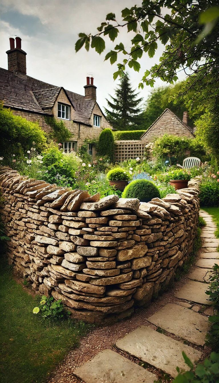 15+ Stunning Stone Fence Ideas to Transform Your Garden (2024)