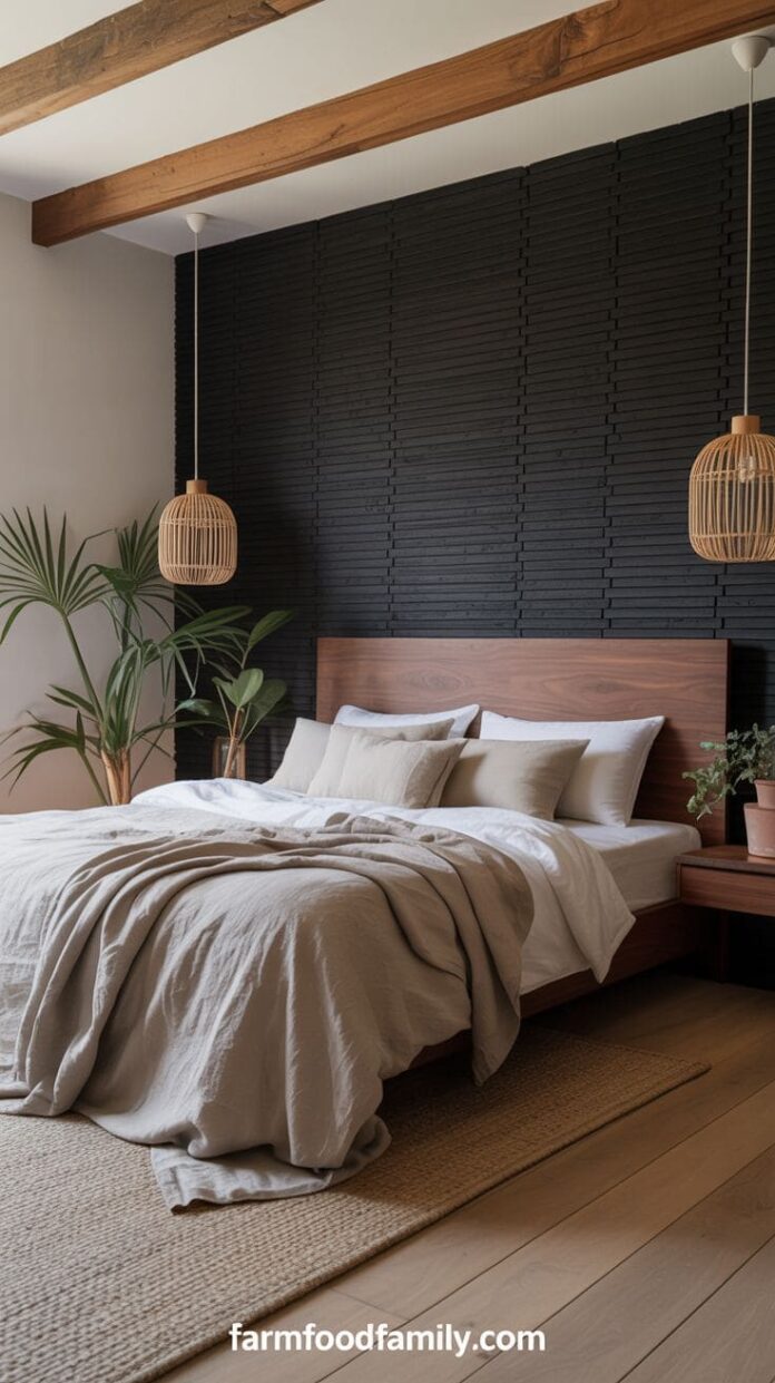 45+ Cozy Black Bedroom Ideas for the Ultimate Comfort (2026)