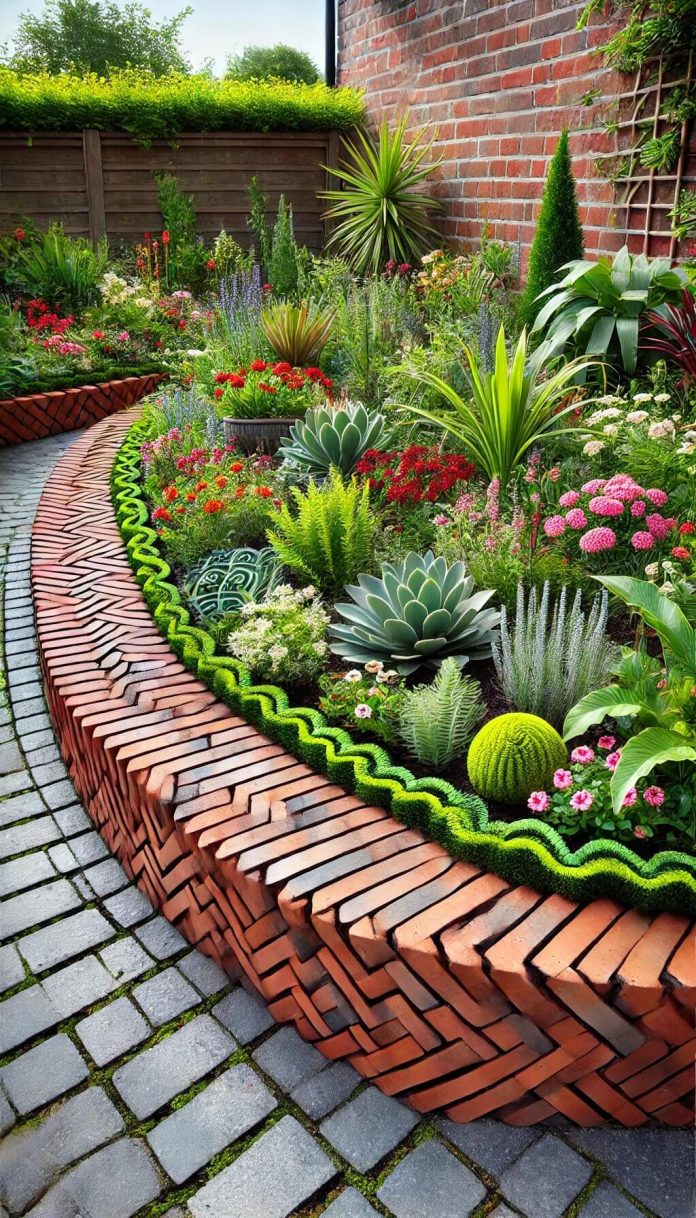 45+ Timeless Brick Edging Ideas to Enhance Your Walkway (2024)