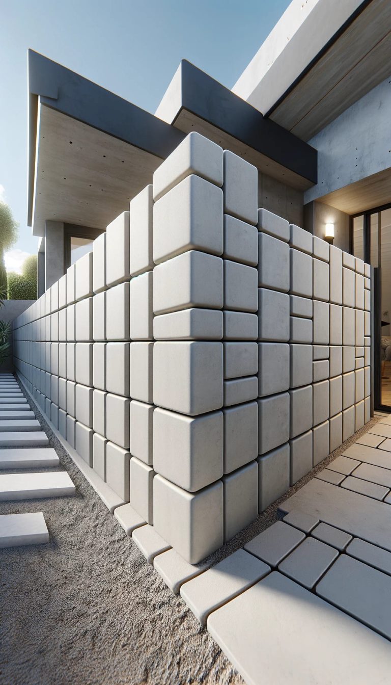 15+ Creative Cinder Block Fence Ideas for a Unique Yard (2024)