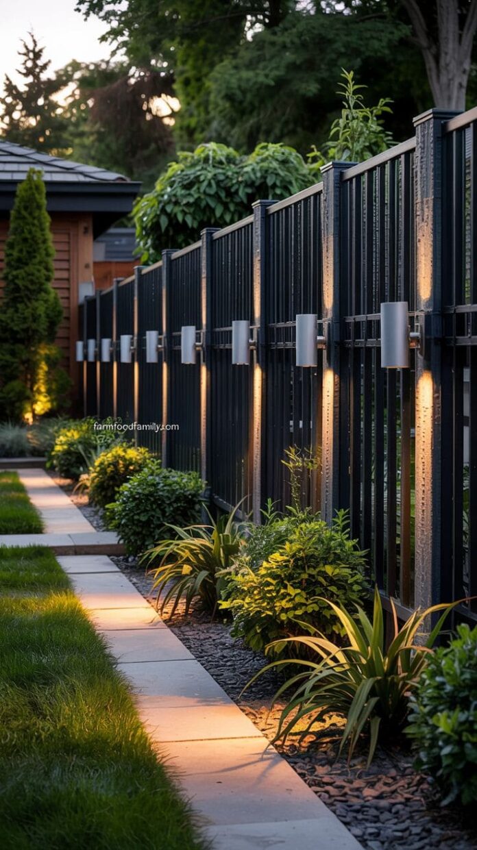45 Creative Fence Lighting Ideas for a Magical Outdoor Space (2025)