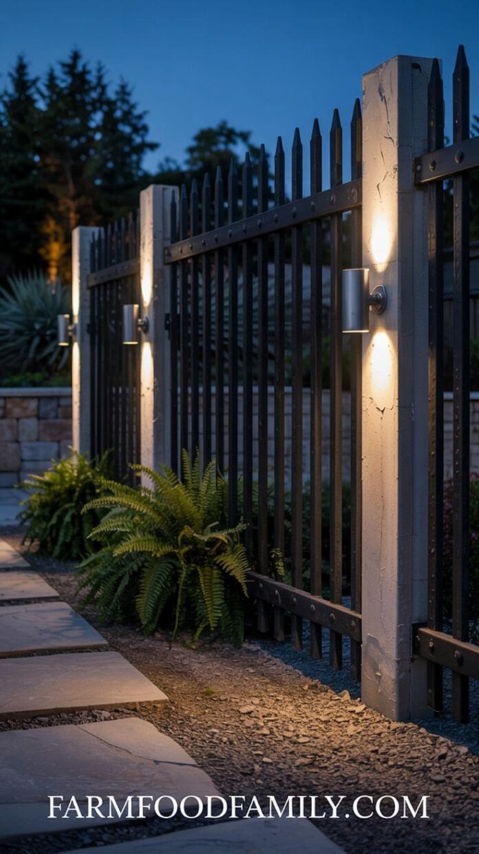 45 Creative Fence Lighting Ideas for a Magical Outdoor Space (2026)