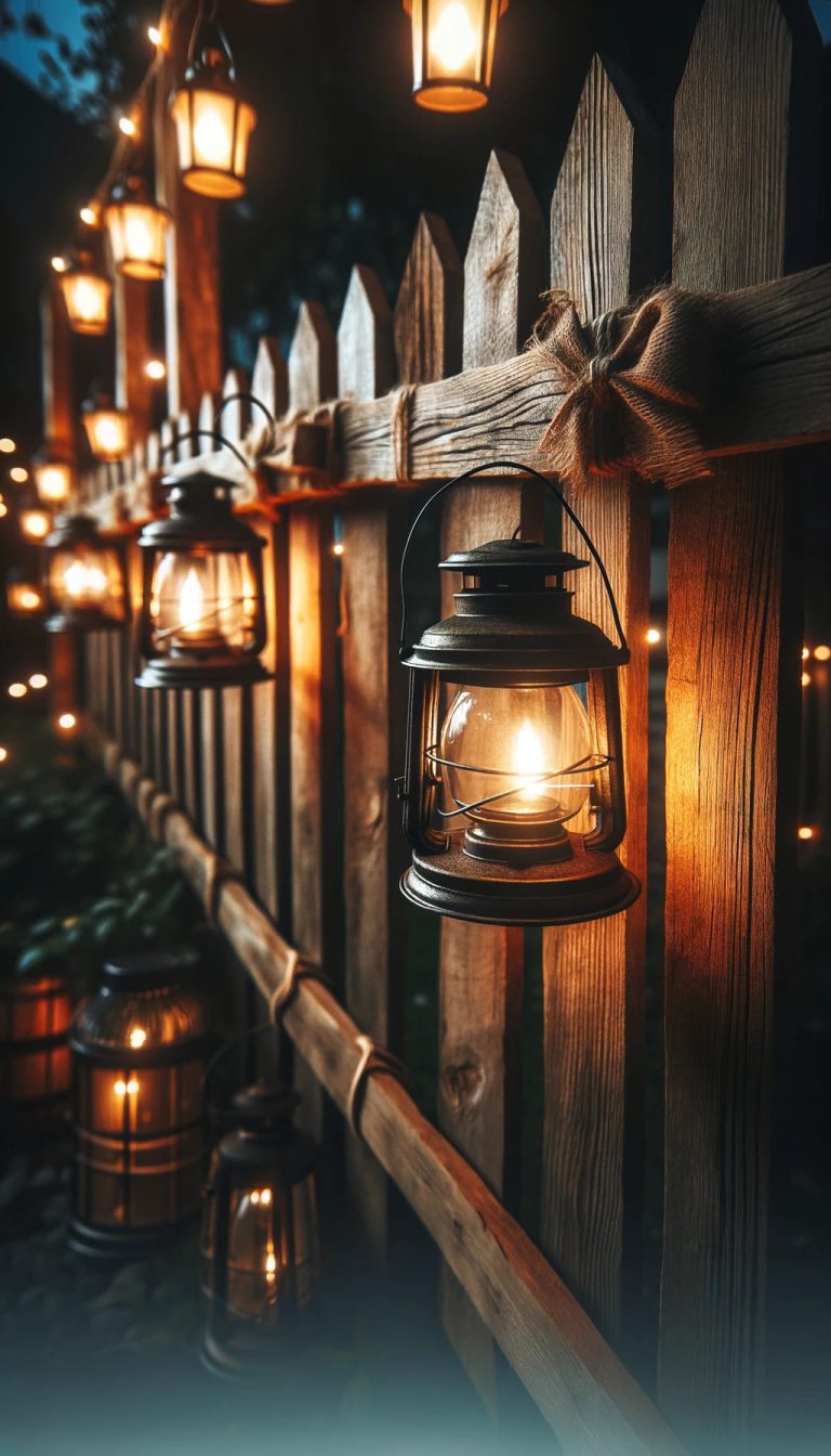 45 Creative Fence Lighting Ideas for a Magical Outdoor Space (2024)