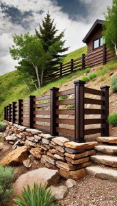 15 Brilliant Fence on Slope Ideas for a Stunning Yard Makeover (2024)