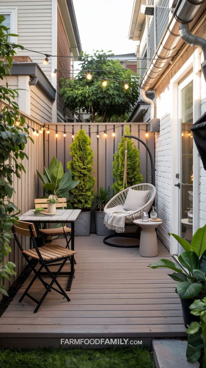 30+ Genius Narrow Backyard Ideas That Maximize Space (2025)