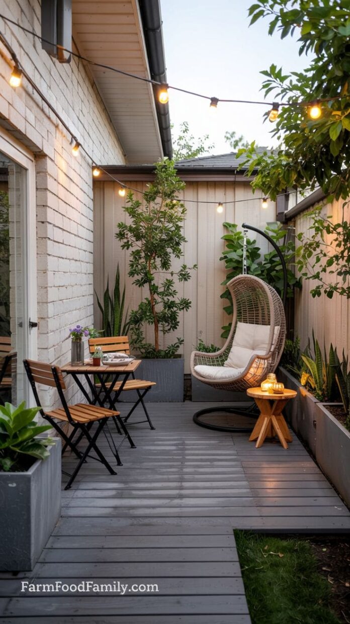30+ Genius Narrow Backyard Ideas That Maximize Space (2025)
