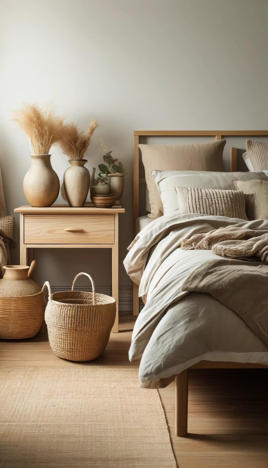 15+ Inspiring Nightstand Colors to Match Your Beige Bed (2024)