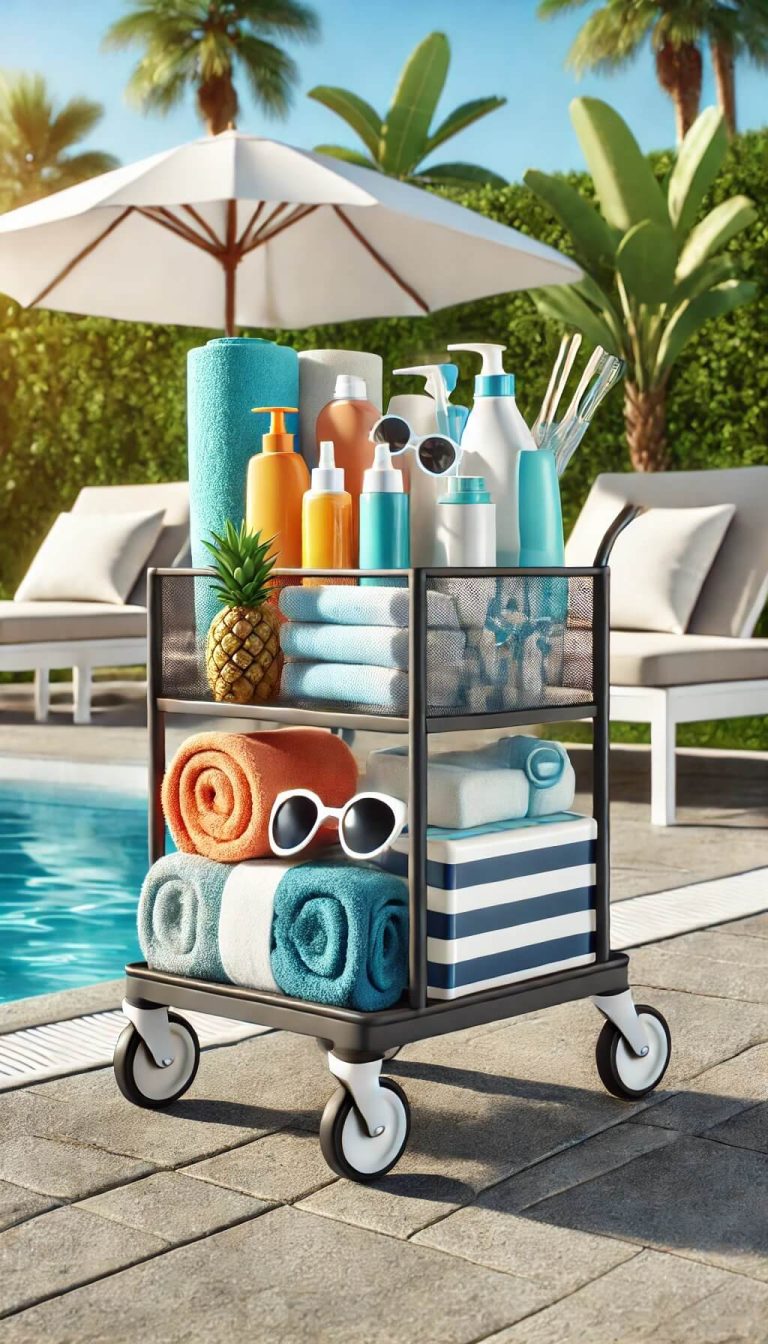 15 Clever Pool Towel Storage Ideas to Keep Your Poolside Tidy