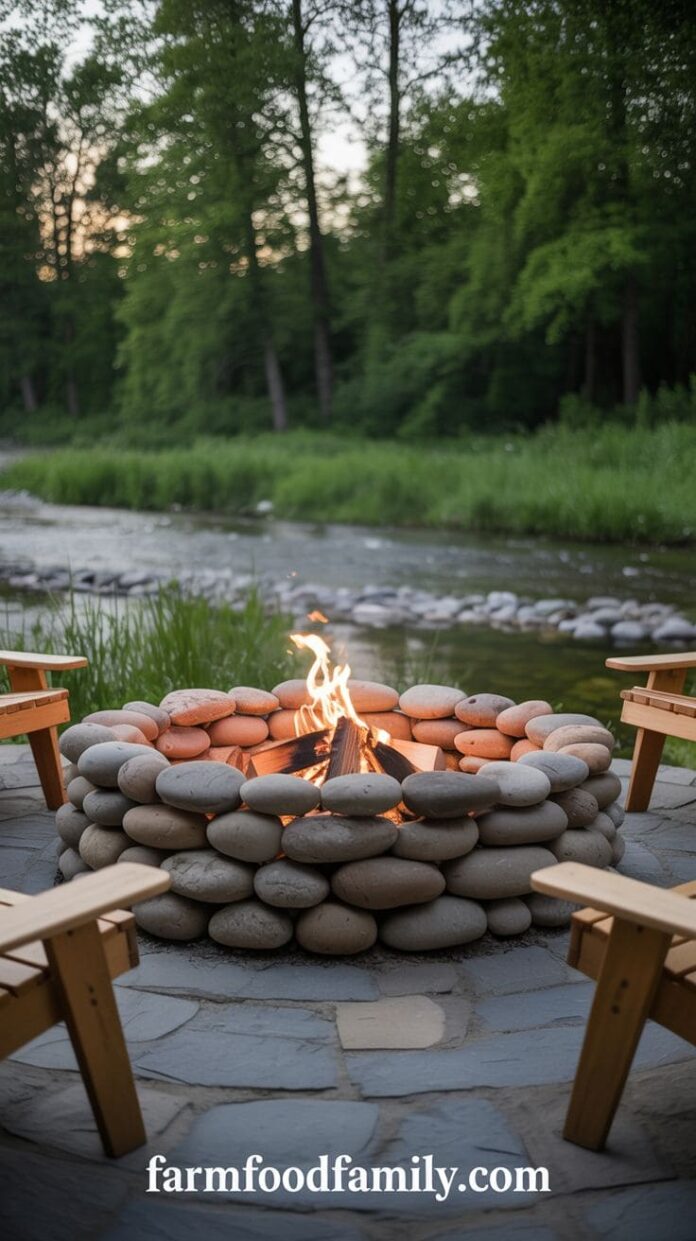 15 Stunning Rock Fire Pit Ideas to Transform Your Backyard (2026)