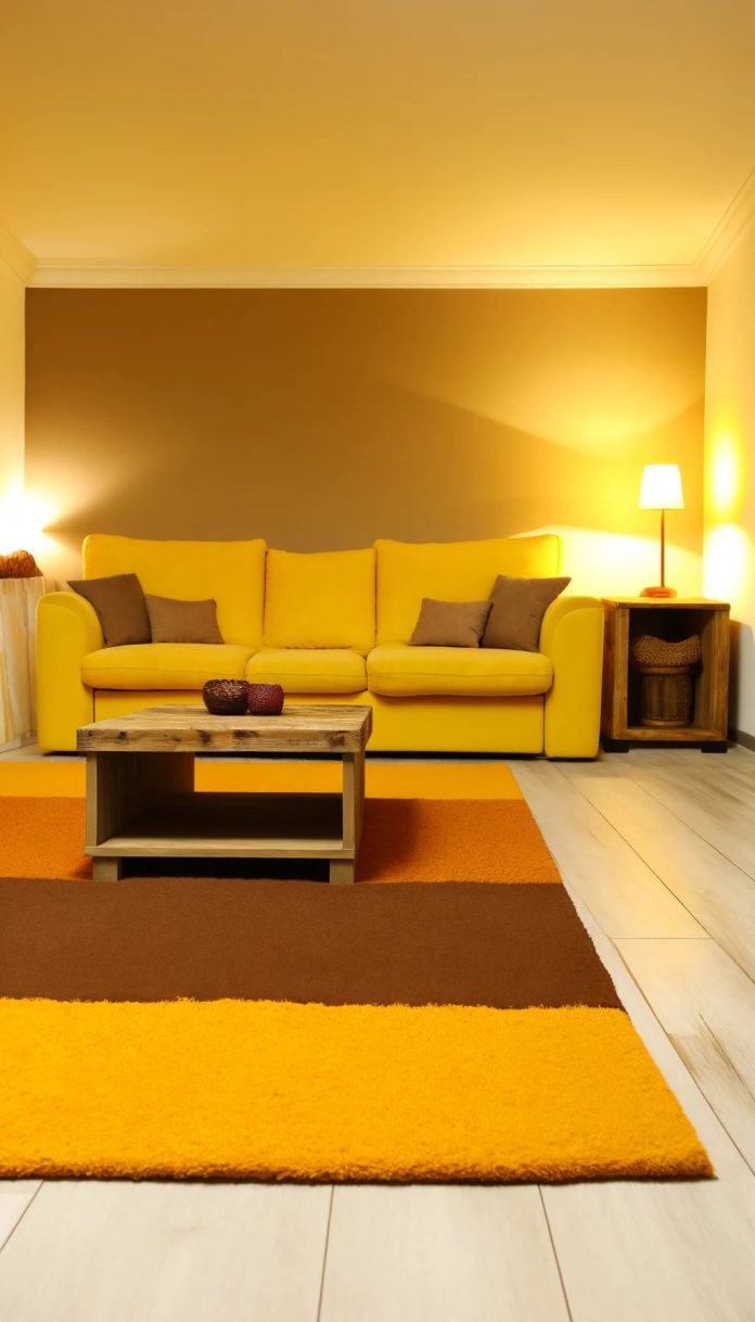 15 Beautiful Rug Colors That Make Your Yellow Couch Pop (2024)