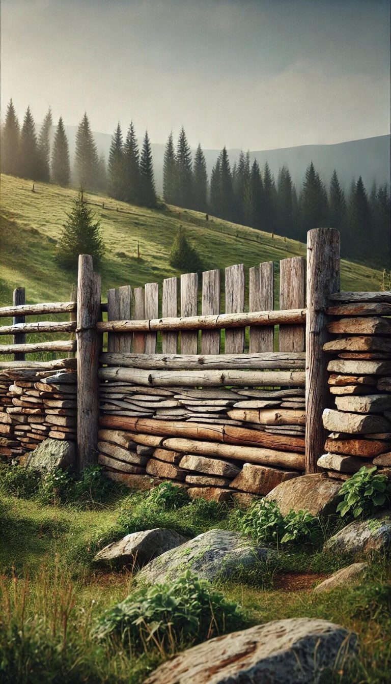 15 Charming Rustic Fence Ideas to Enhance Your Garden (2024)