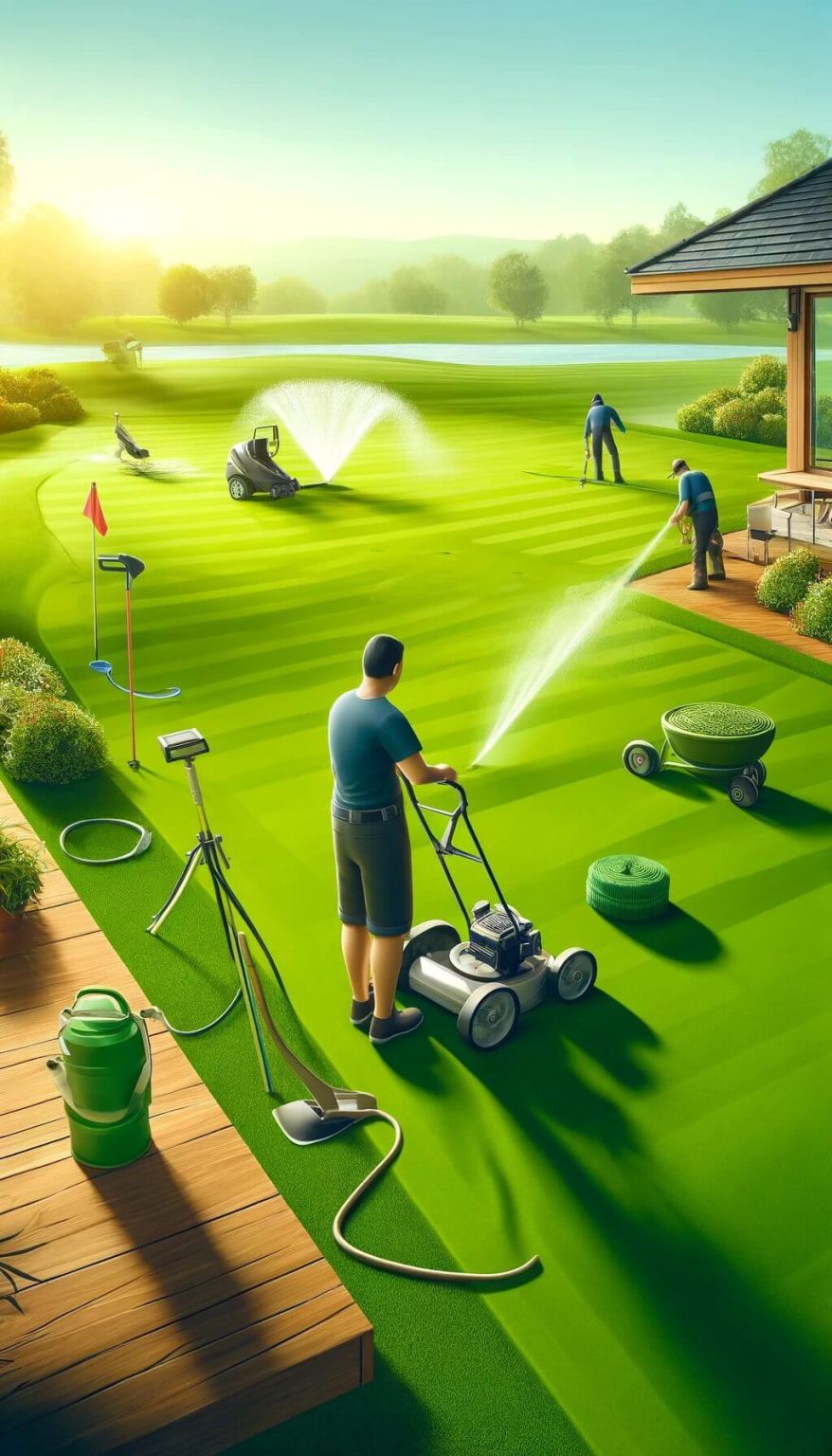 15 Amazing Backyard Putting Green Ideas to Elevate Your Golf Game (2024)