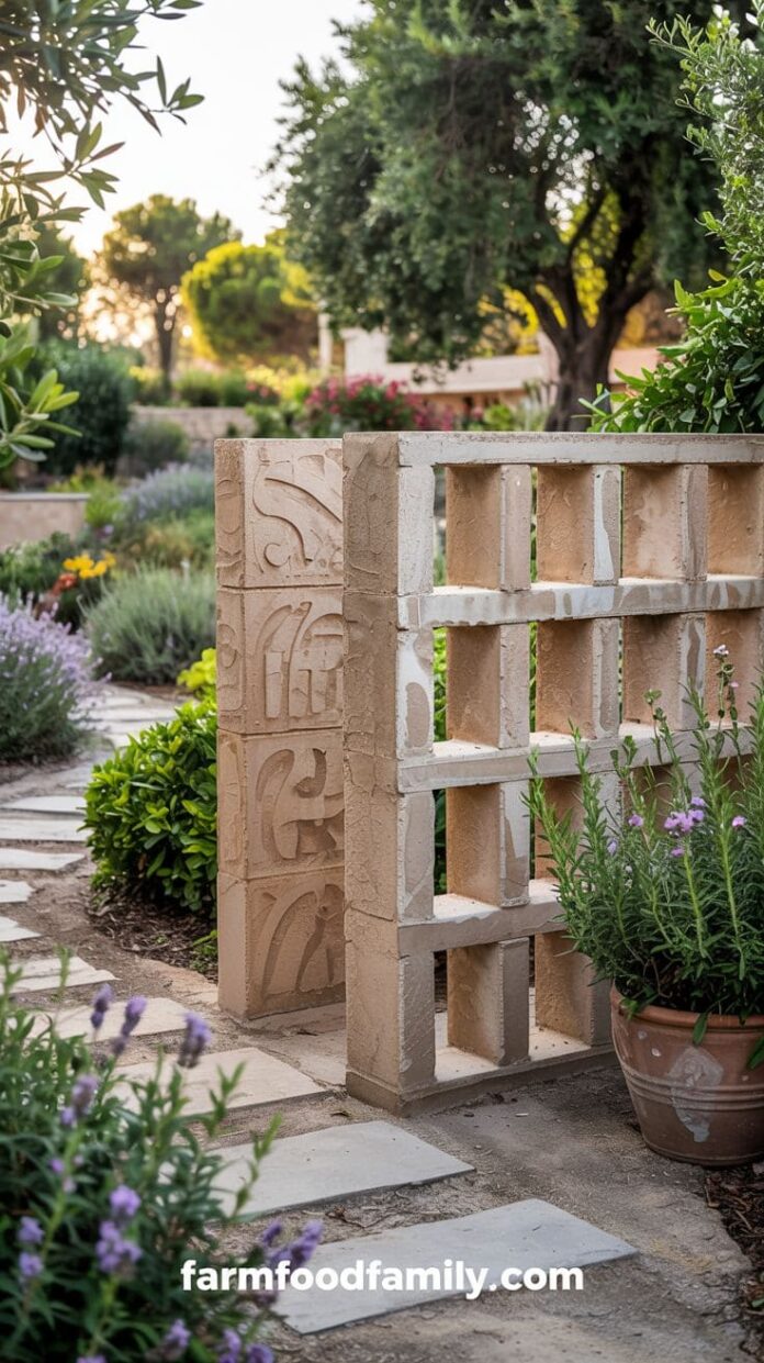 15+ Creative Cinder Block Fence Ideas for a Unique Yard (2025)