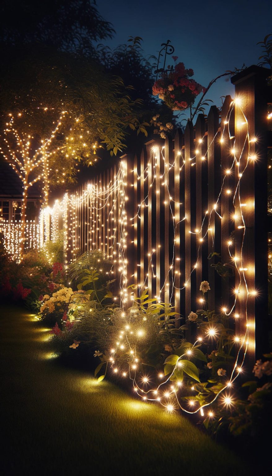 45 Creative Fence Lighting Ideas for a Magical Outdoor Space (2024)