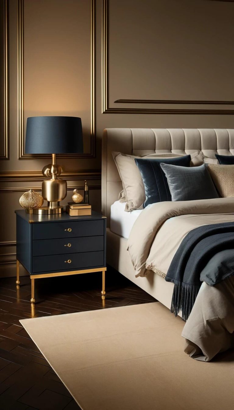 15+ Inspiring Nightstand Colors to Match Your Beige Bed (2024)