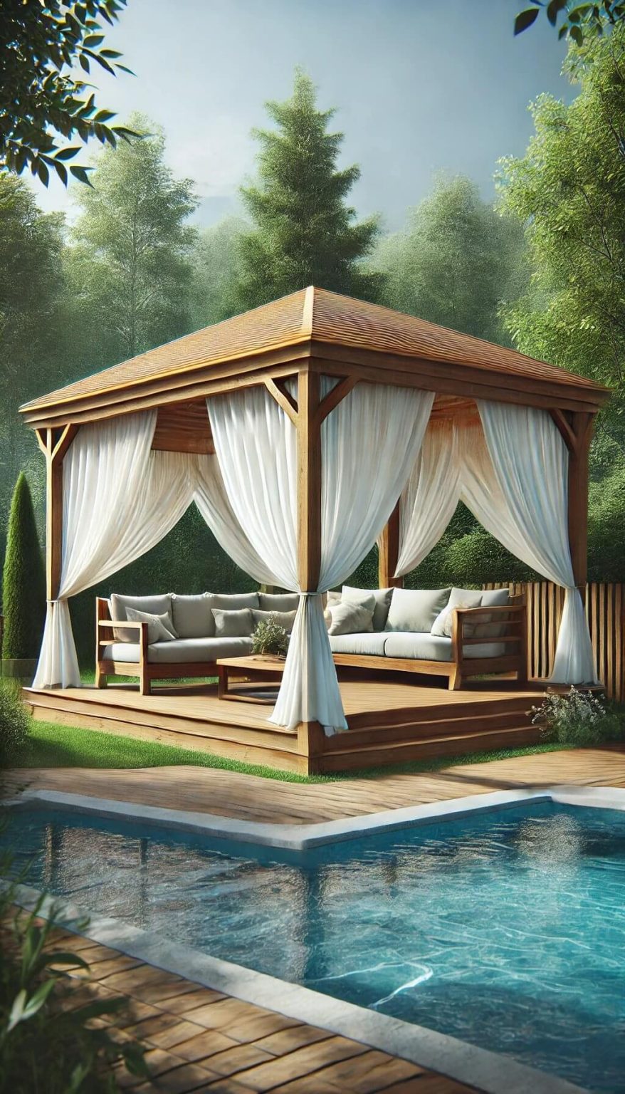 15+ Charming Pool Shade Ideas for a Cozy Retreat (2024)