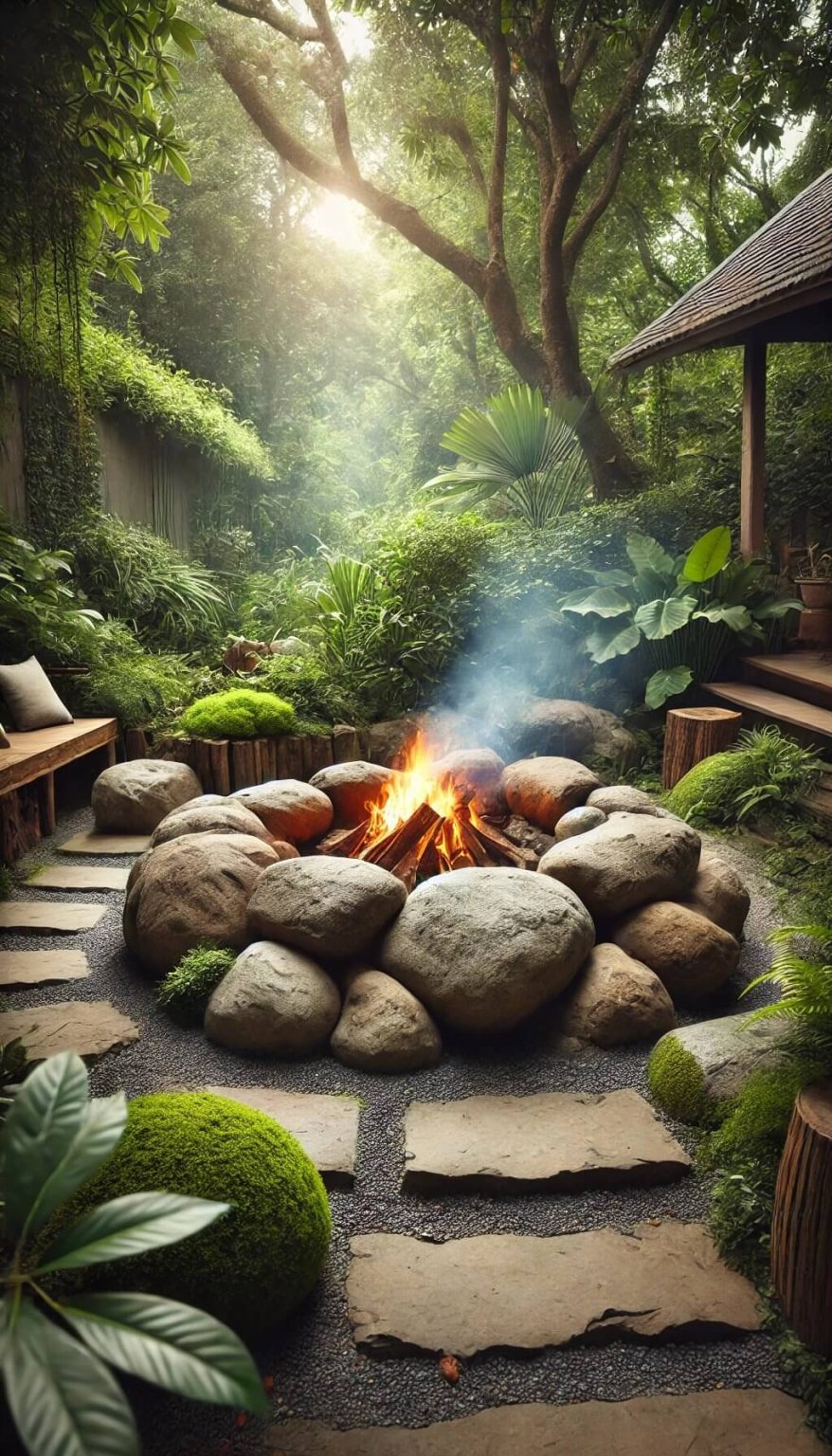 15 Stunning Rustic Fire Pit Ideas to Cozy Up Your Backyard (2024)