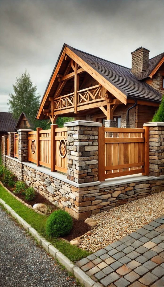 15+ Stunning Stone Fence Ideas to Transform Your Garden (2024)