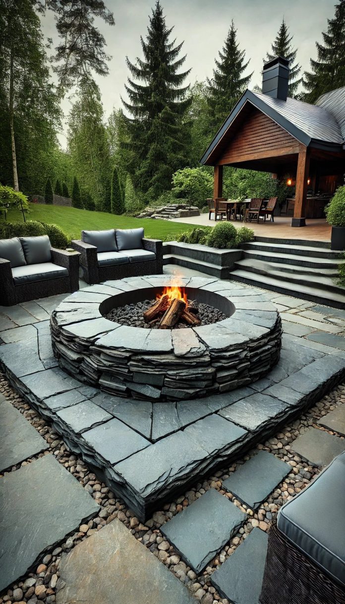10 Stunning Stone Fire Pit Ideas That Will Transform Your Backyard (2024)