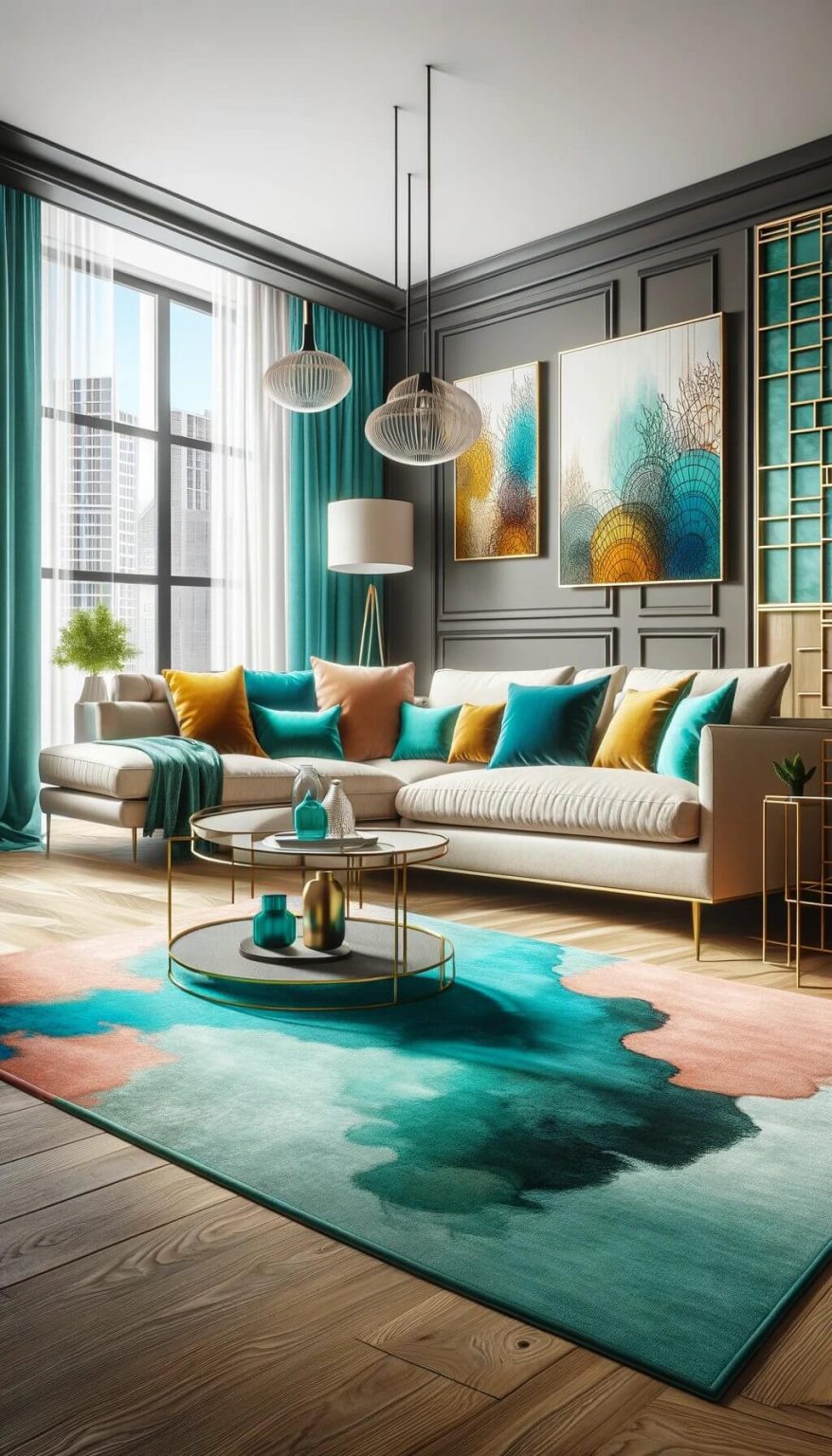 15 Stunning Rug Colors That Perfectly Match a Beige Couch