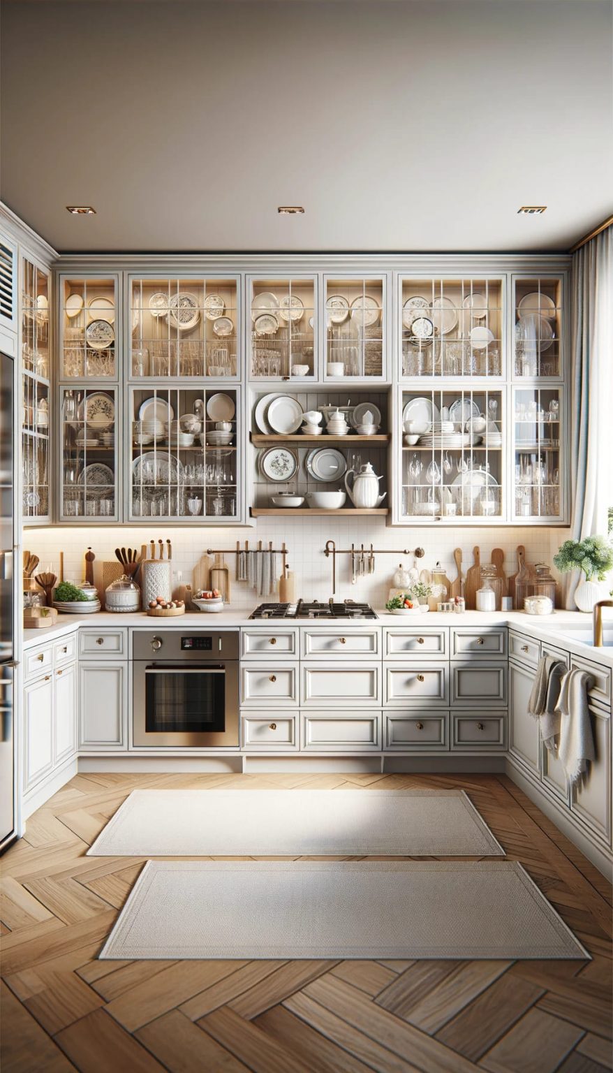 47+ Stunning White Kichen Cabinet Decor Ideas (With Photos) For 2024