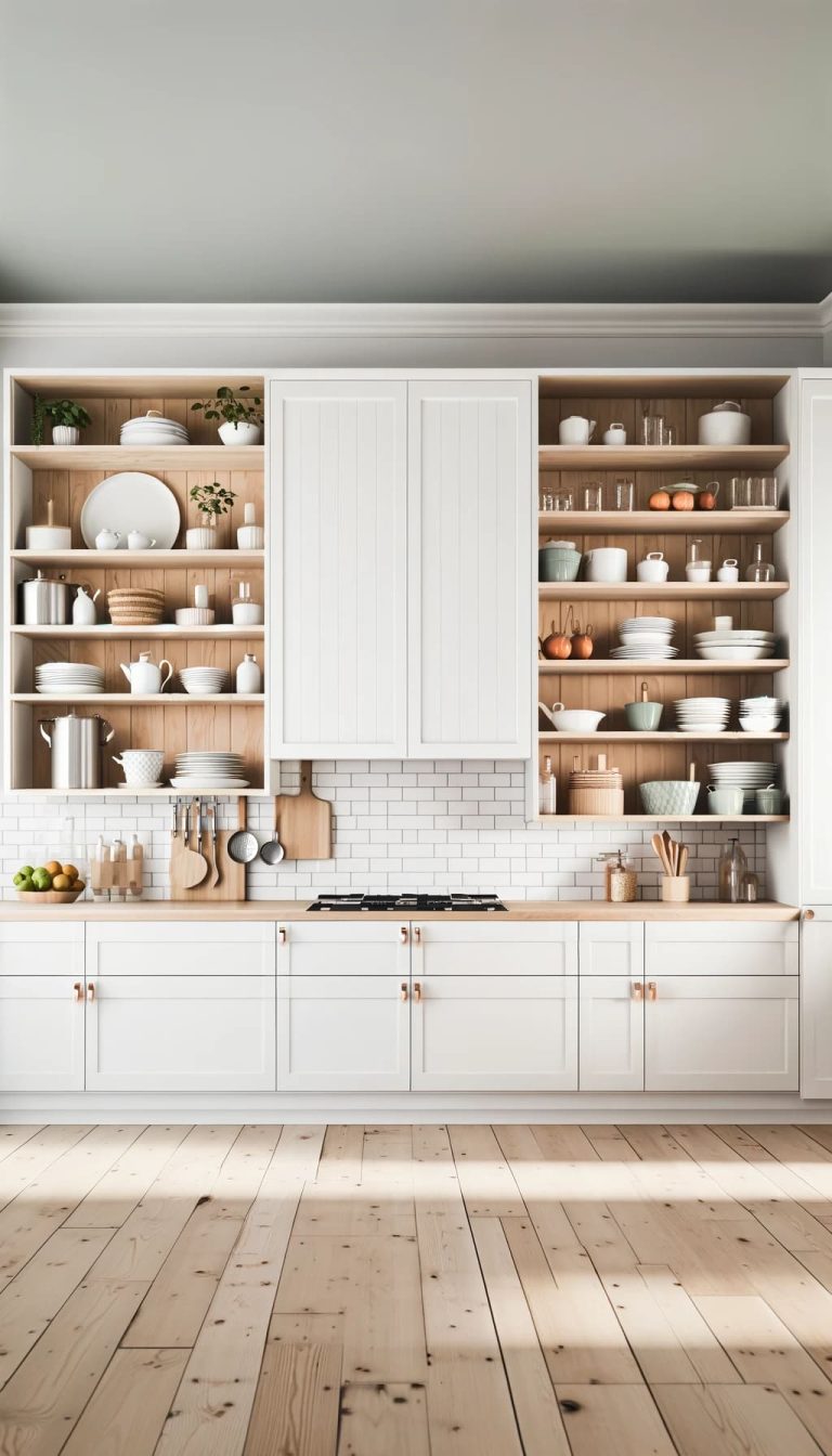 47+ Stunning White Kichen Cabinet Decor Ideas (With Photos) For 2024