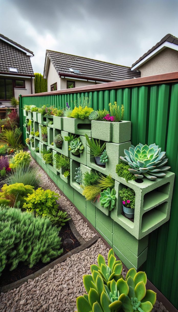 15+ Creative Cinder Block Fence Ideas for a Unique Yard (2024)
